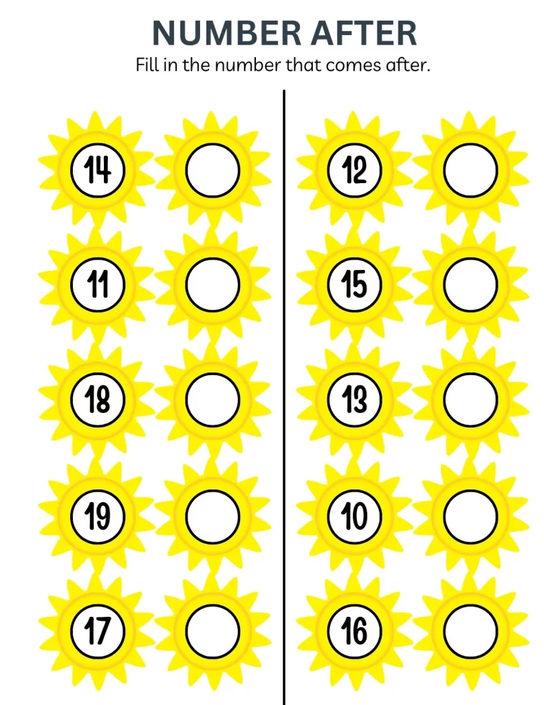Fill in the number given numbers – Smart Learners